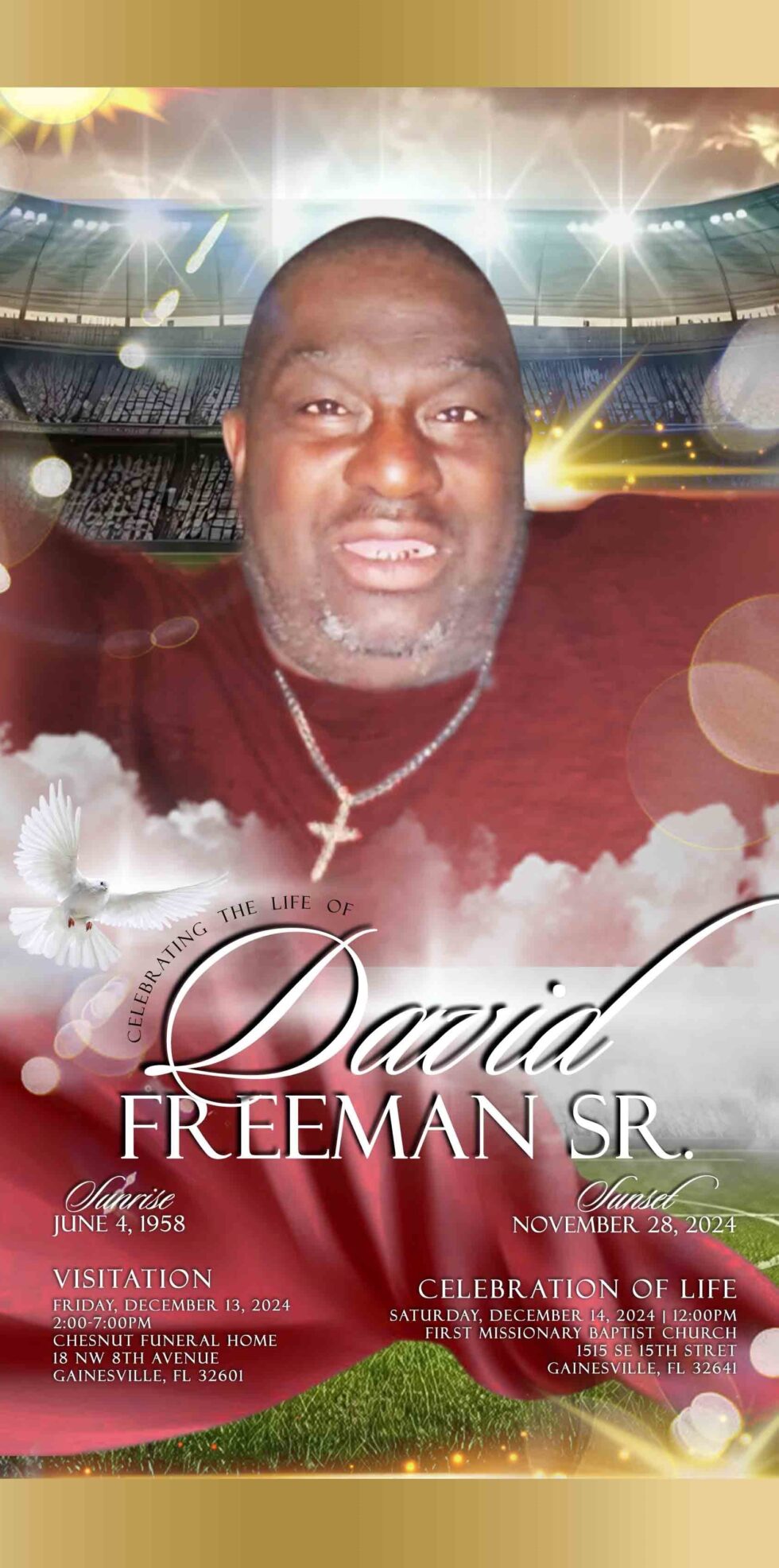 Chestnut Funeral Home Gainesville Florida | Our Memories Of You